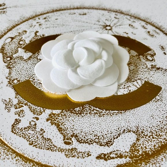 CHANEL | Other | Chanel White Authentic Camellia Flower | Poshmark